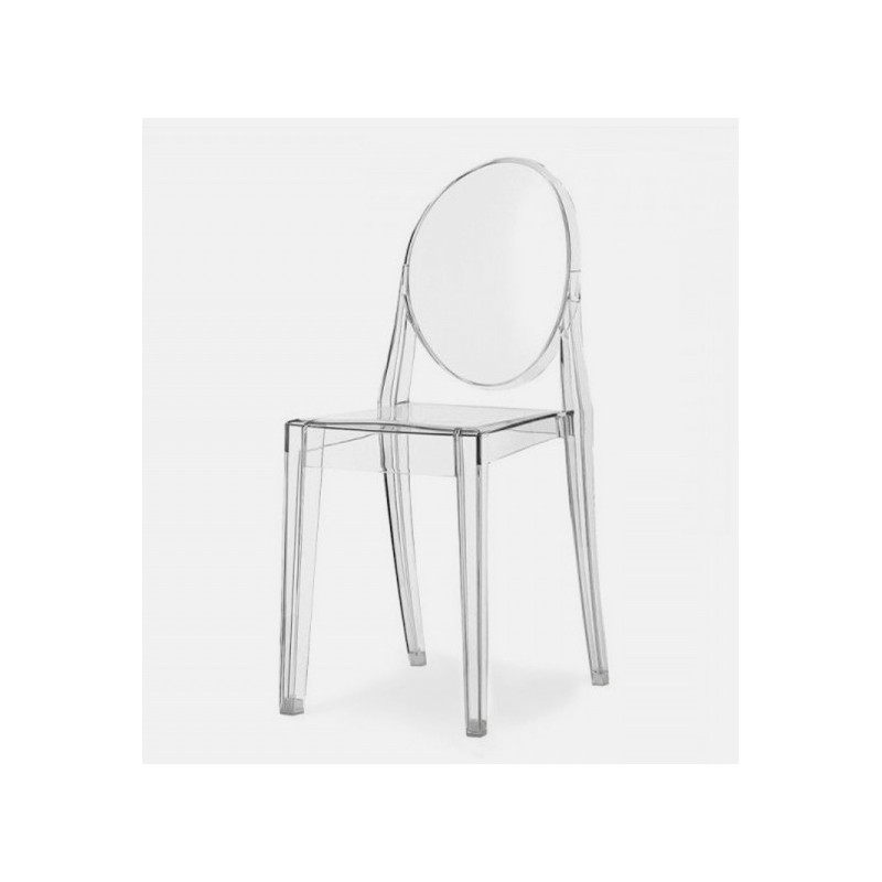Location Chaises Victoria Transparente