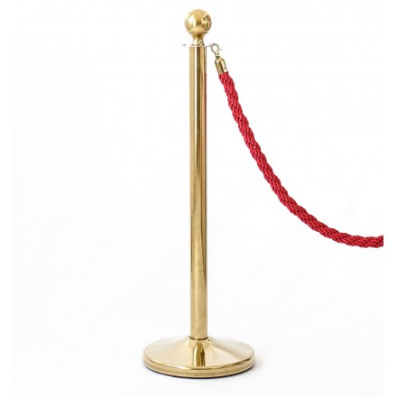 Location Potelets Dorés à Corde